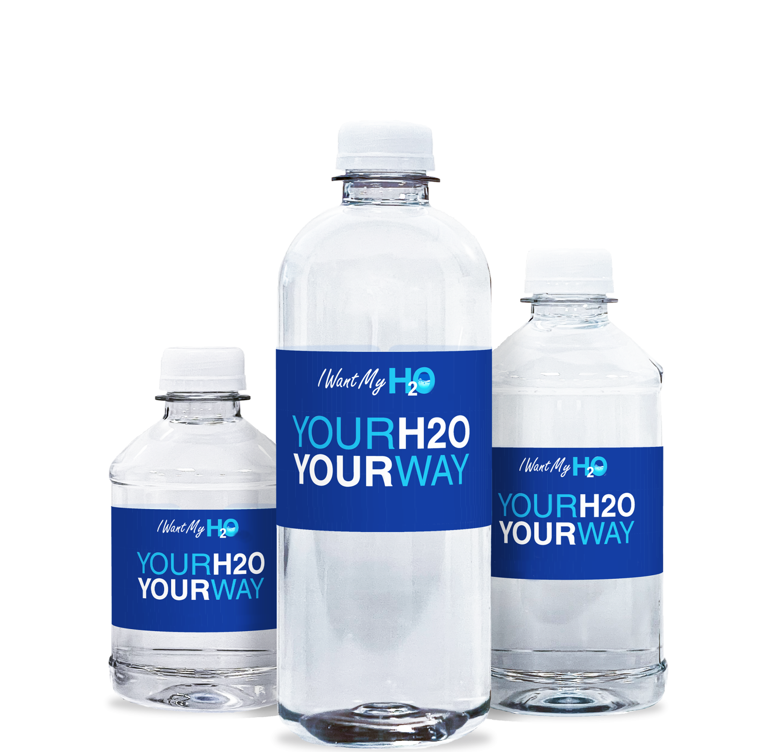Custom Bottled Water | I Want My H2O